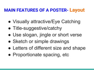 Poster making | PPTX