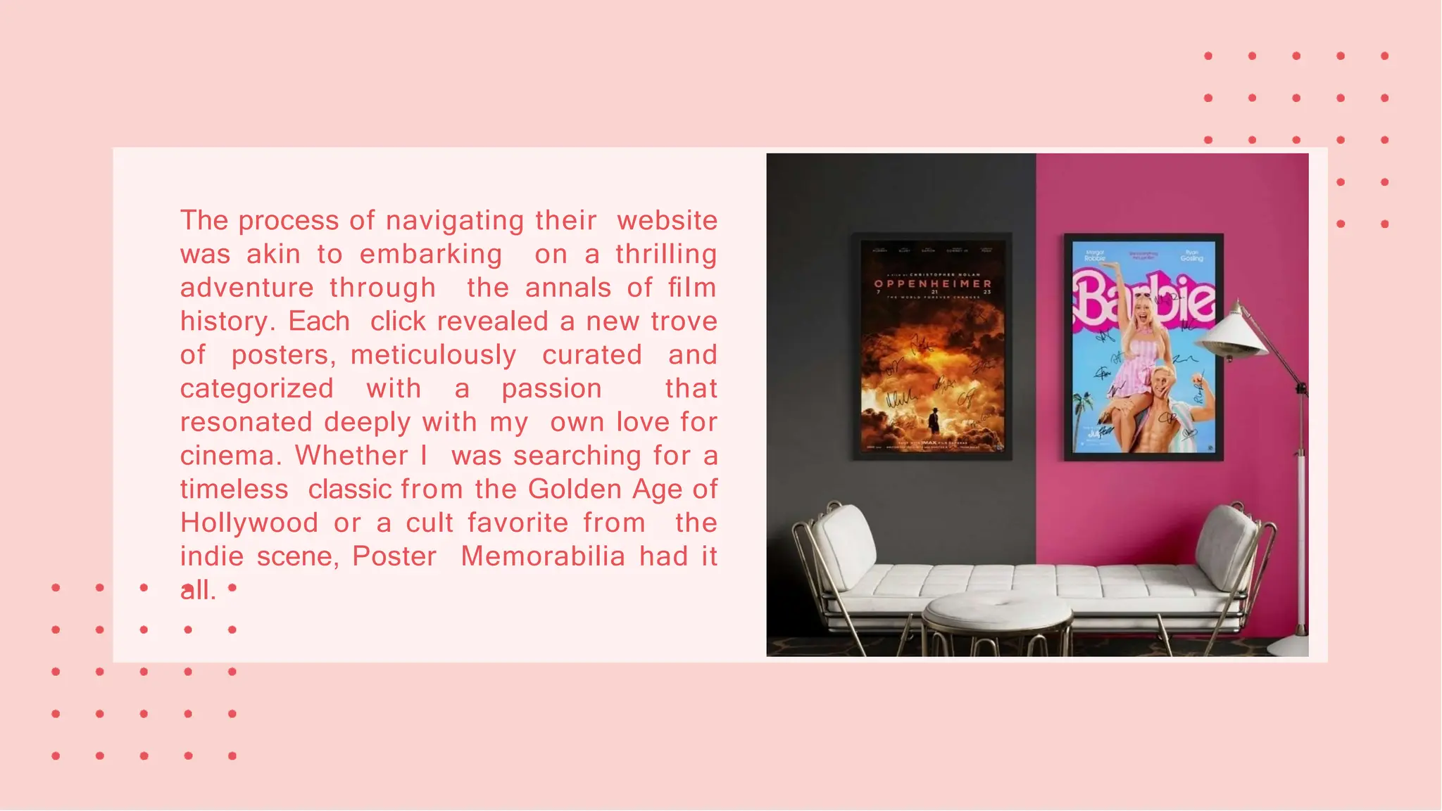 Beyond the Screen: Exploring Poster Memorabilia's Cinematic Universe | PPT