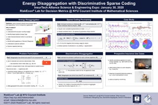 energy disaggregation with sparse coding | PPT | Free Download