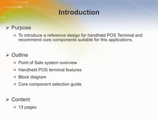 Handheld Point of Sale Terminal | PPT