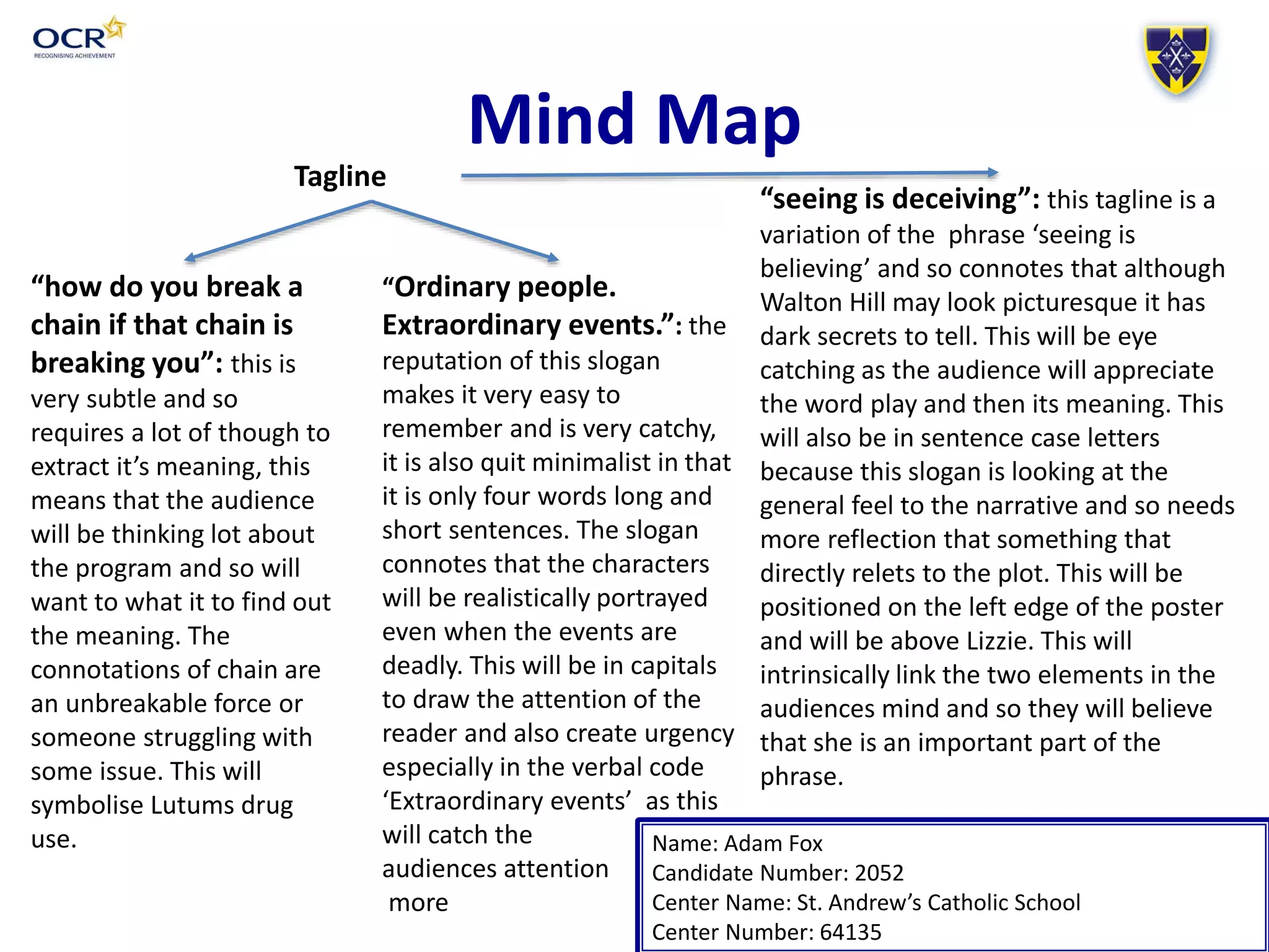 Poster mind map | PPT