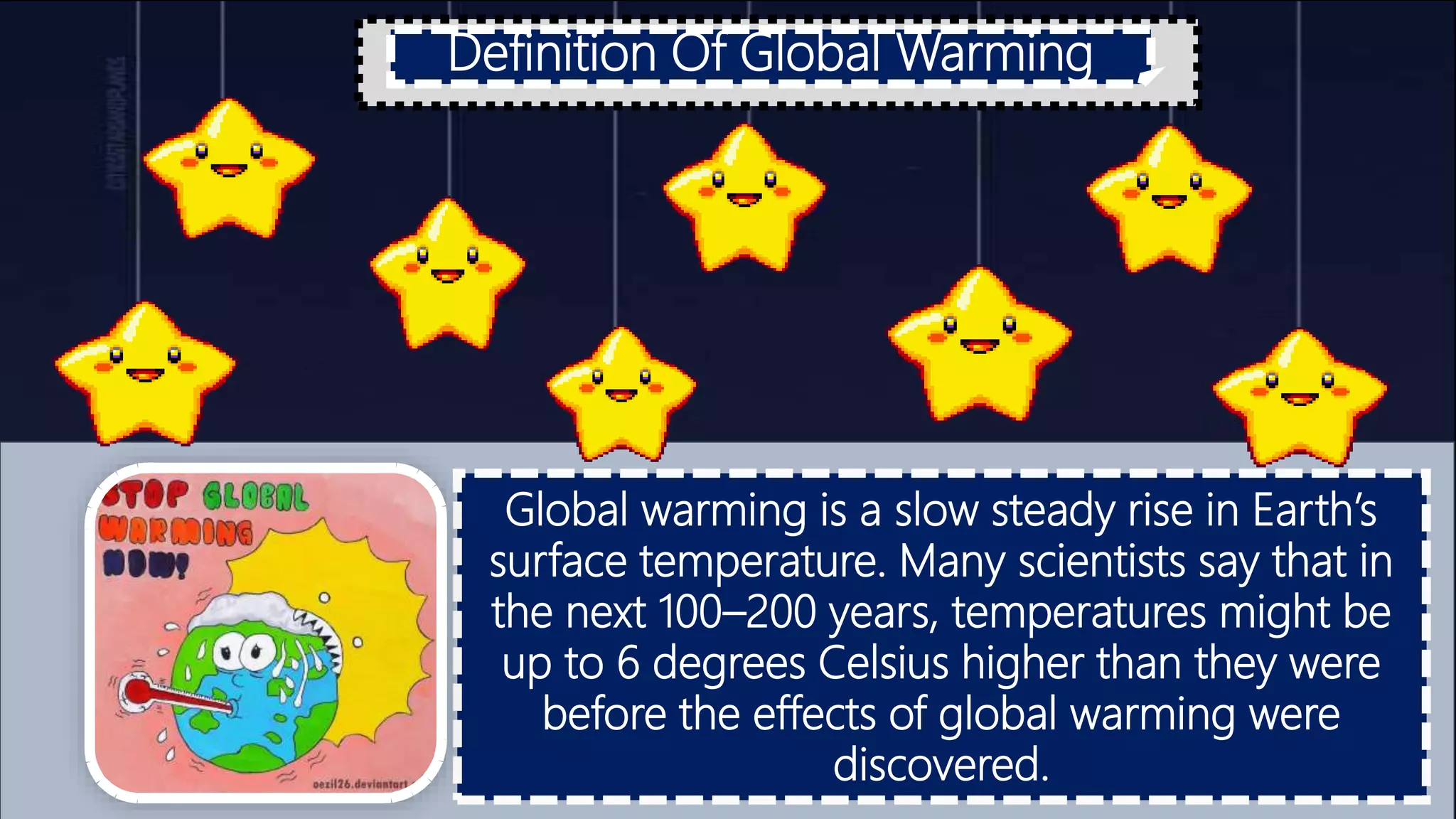 Poster of global warming | PPTX
