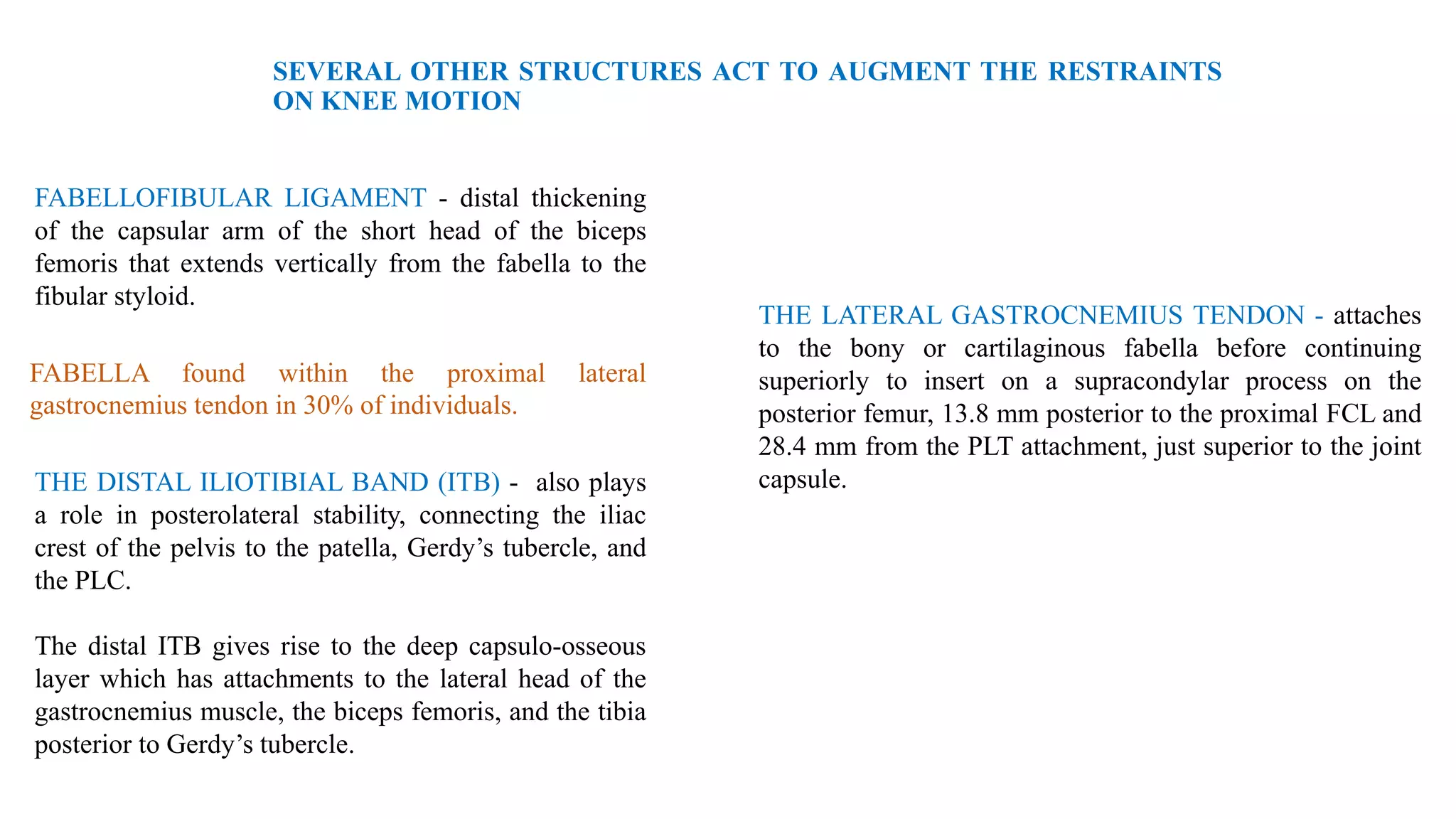 Posterolateral corner knee injuries | PPTX