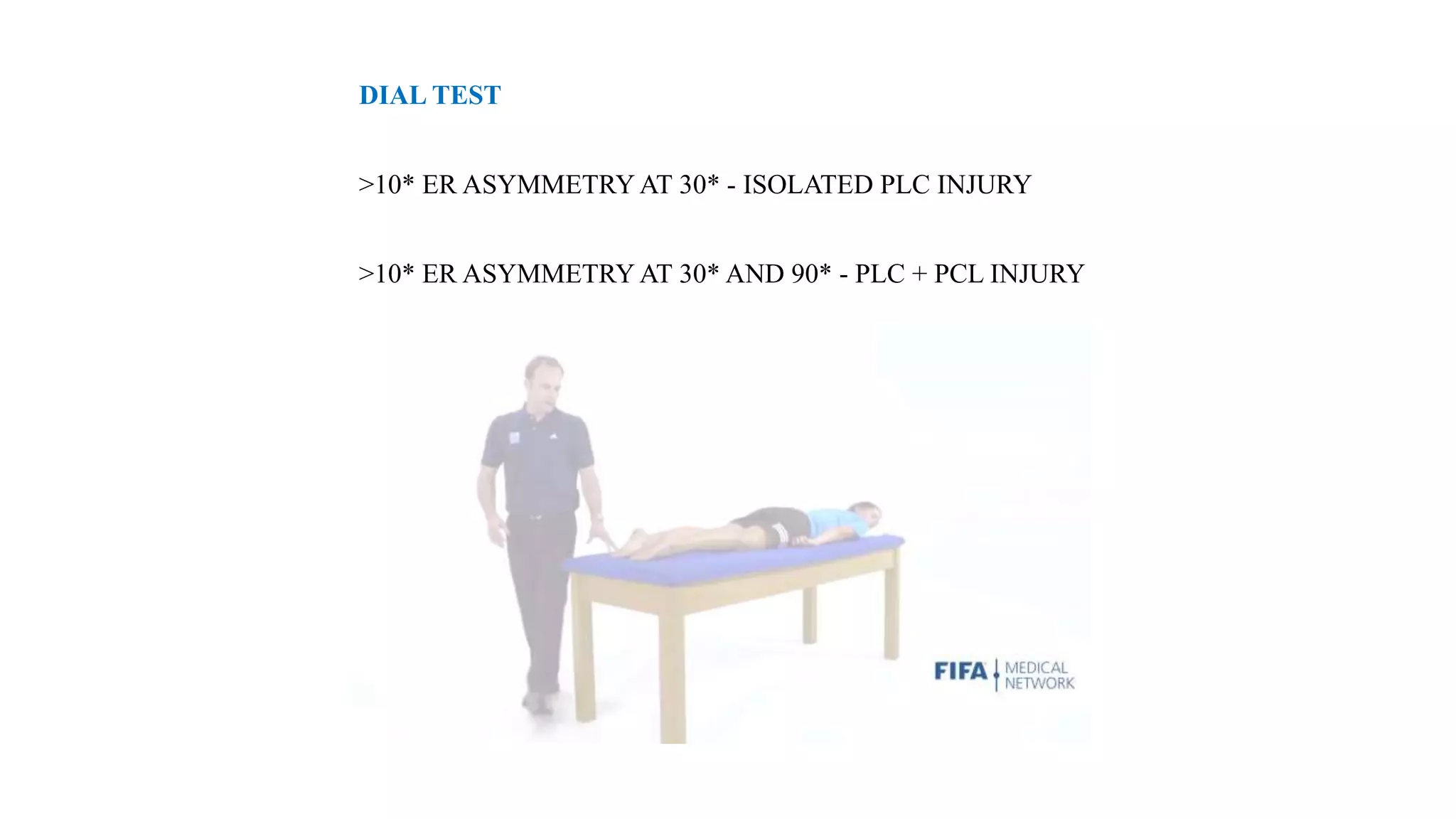 Posterolateral corner knee injuries | PPTX