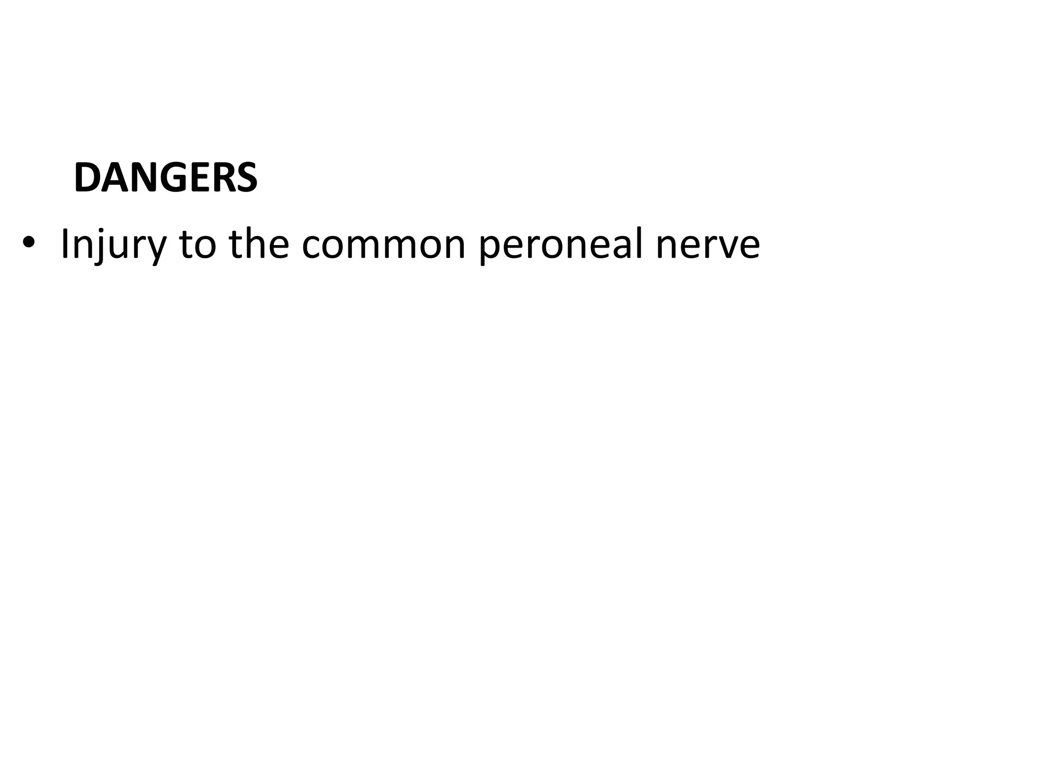 Posteromedial and posterolateral approach to knee | PPTX