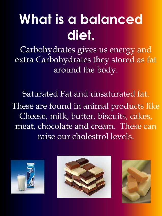 Poster on balanced diet | PDF