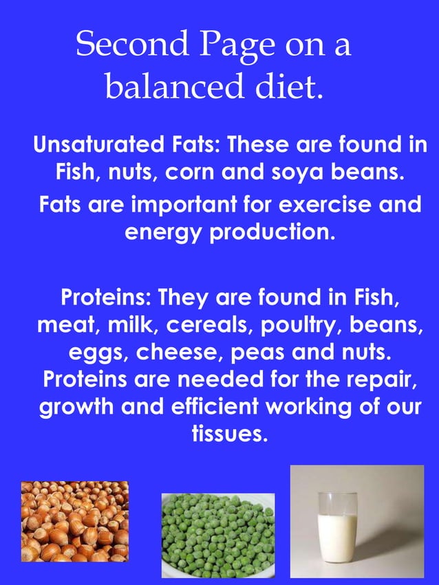 Poster on balanced diet | PDF