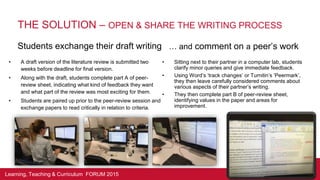 Poster - peer review practice | PPTX