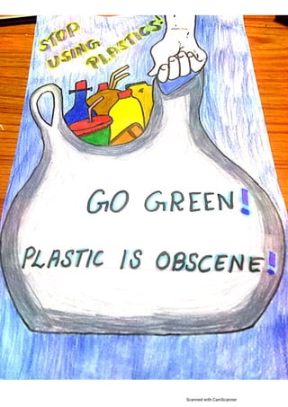 Poster on plastic pollution | PDF