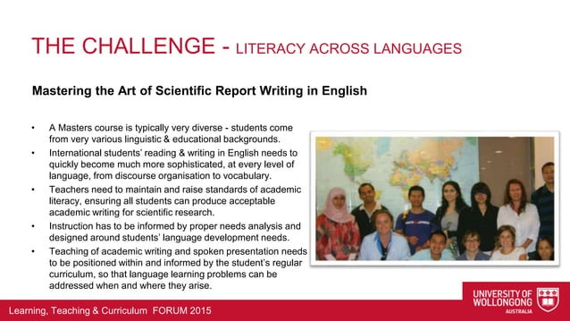 Poster: report writing | PPT