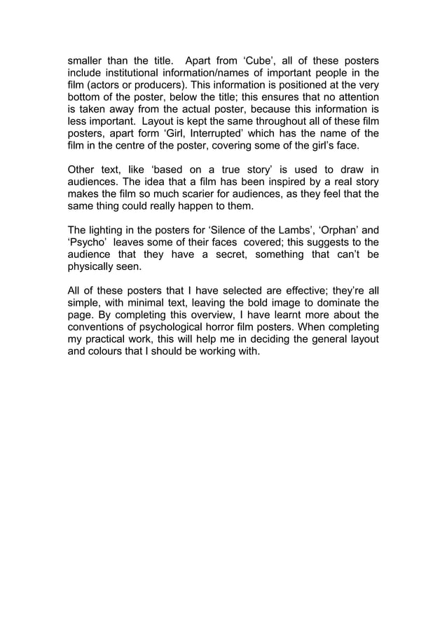 Poster Overview | PDF