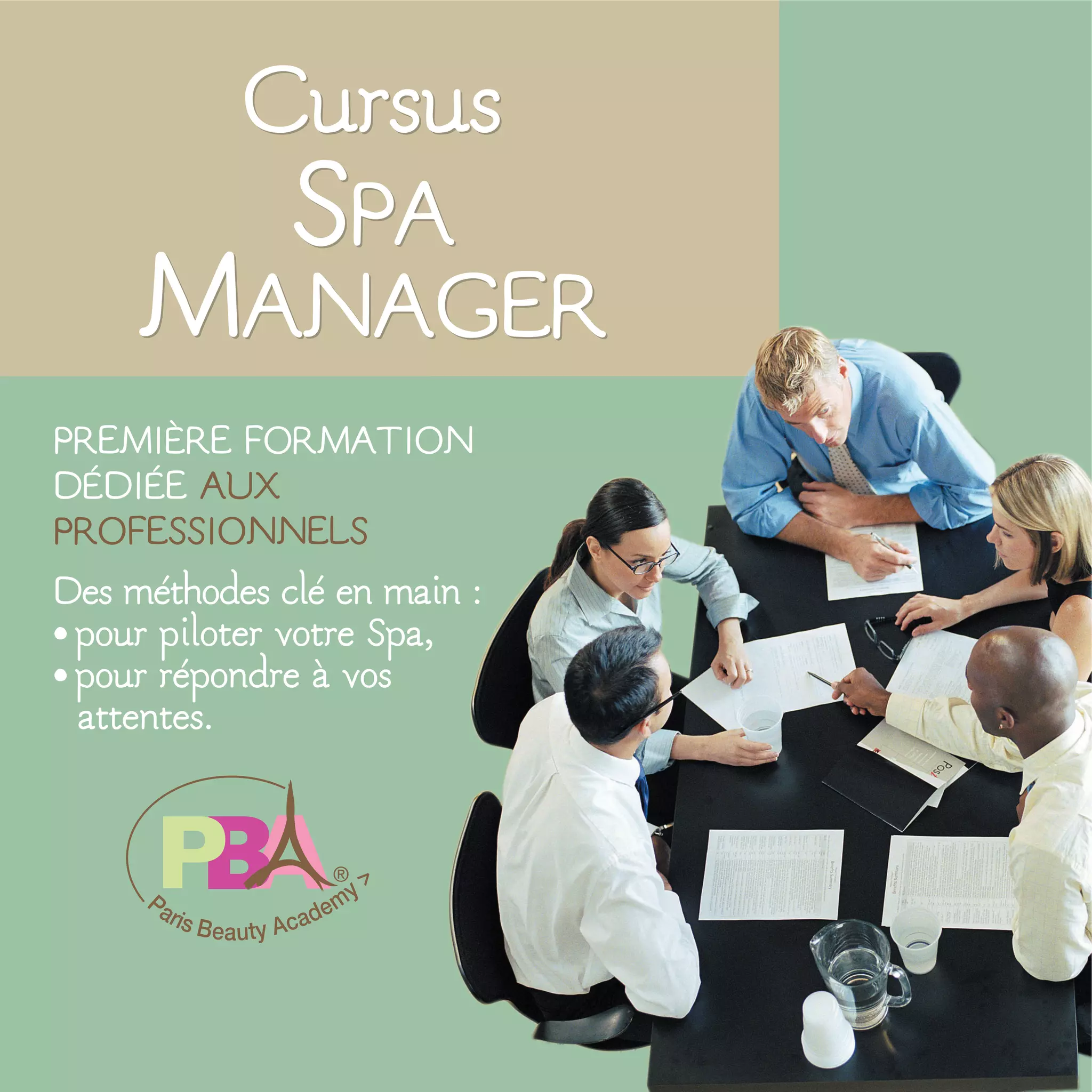 Poster pba spa manager spécial professionnels | PDF