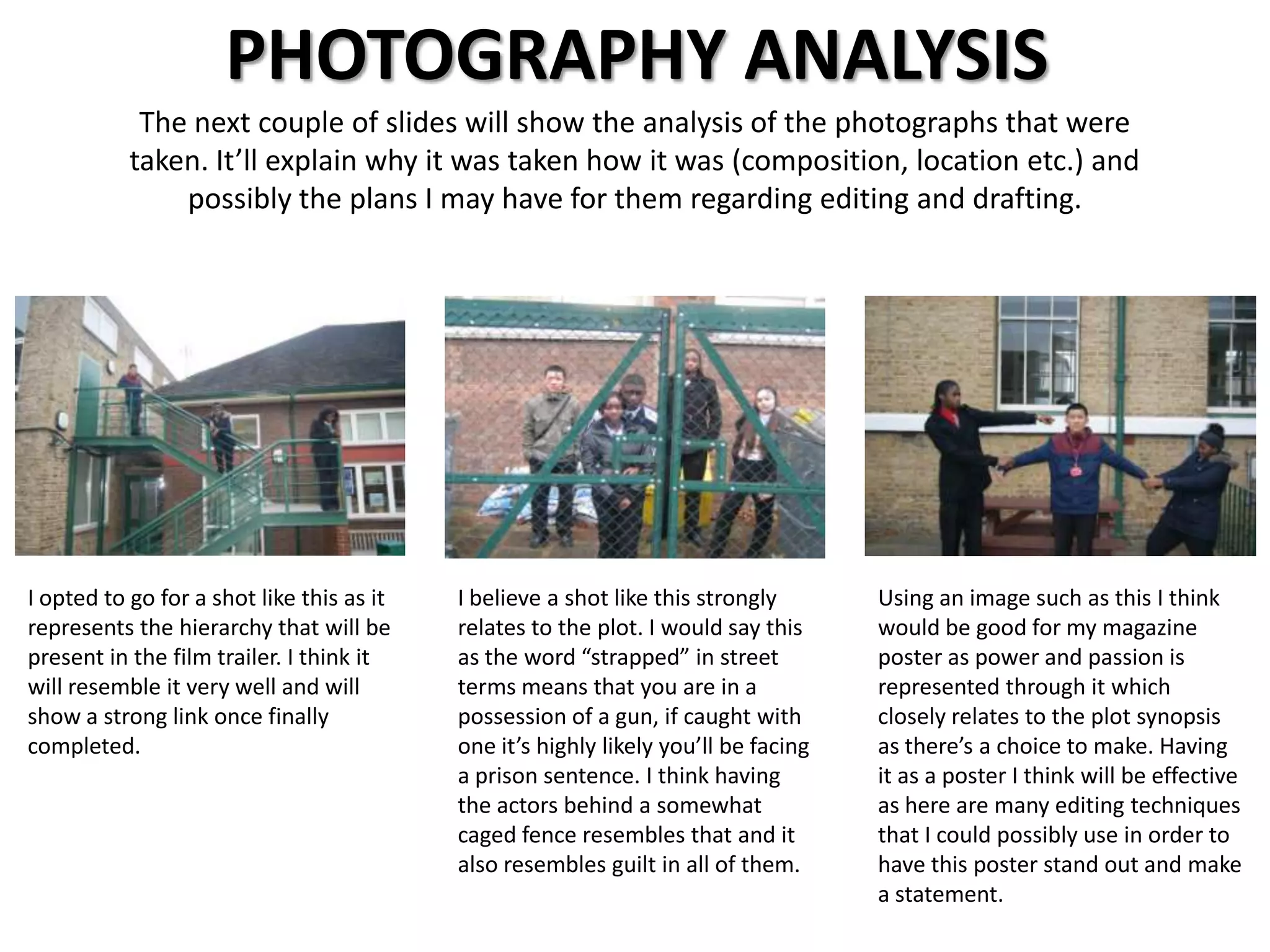 Poster photography, editing & drafting | PPT