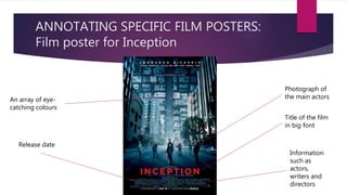 Poster powerpoint media | PPTX | Movies | Entertainment