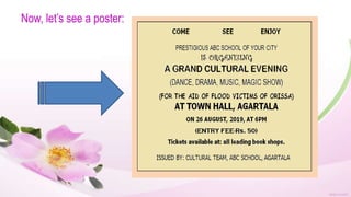 Poster preparation | PPSX