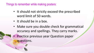 Poster preparation | PPSX