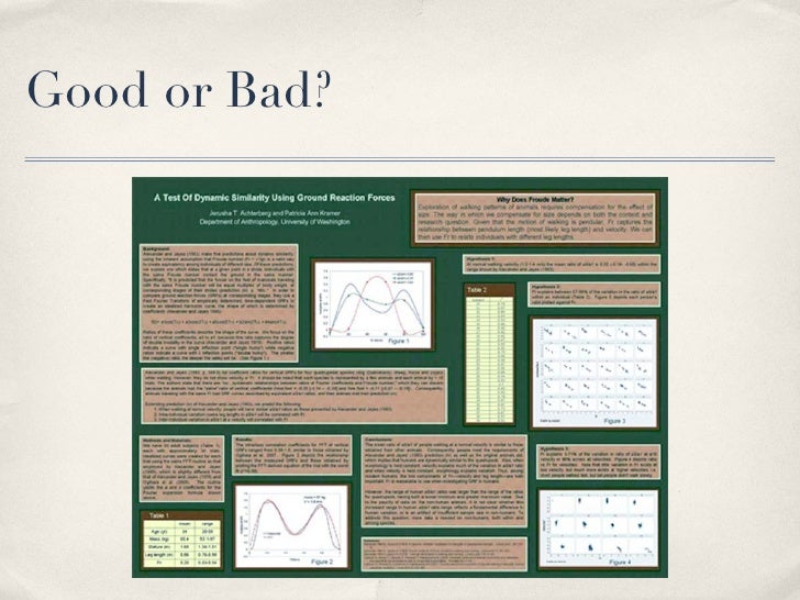 Designing Effective Academic Posters