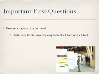 Poster presentation | PPT