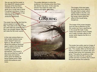 Horror Film Poster Analysis | PPT
