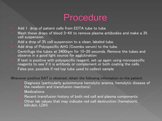 coombs test | PPTX