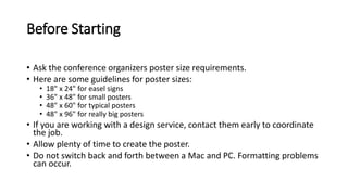 Poster Presentation - Basics.pptx