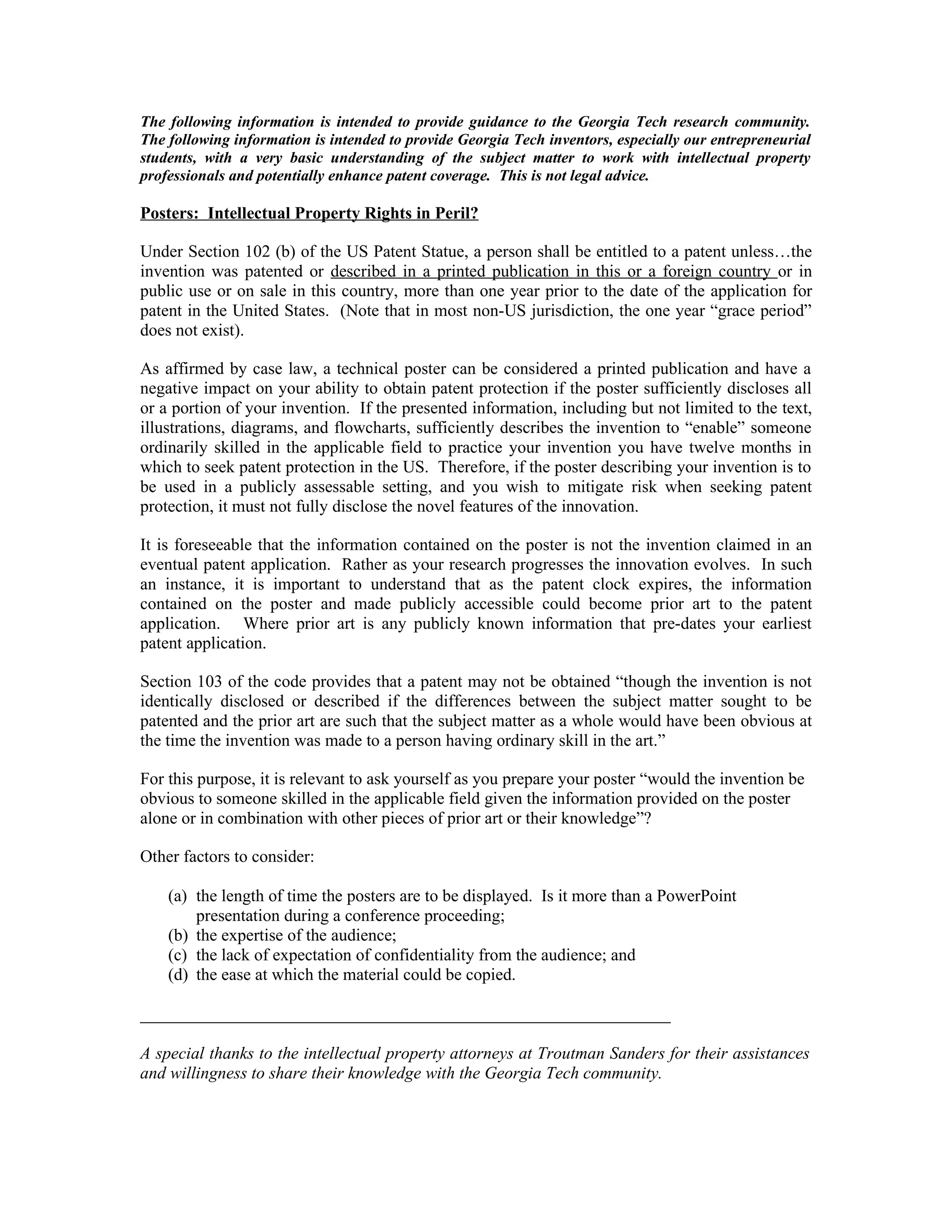 Poster presentations public_disclosures | DOC