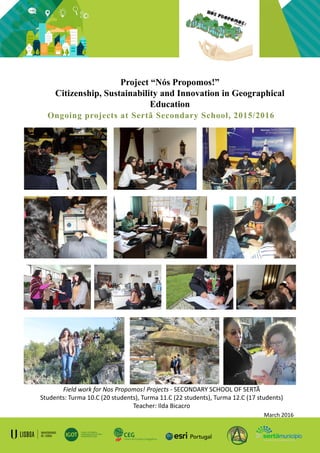 Poster trabalhos 2015-2016 | PDF | Education