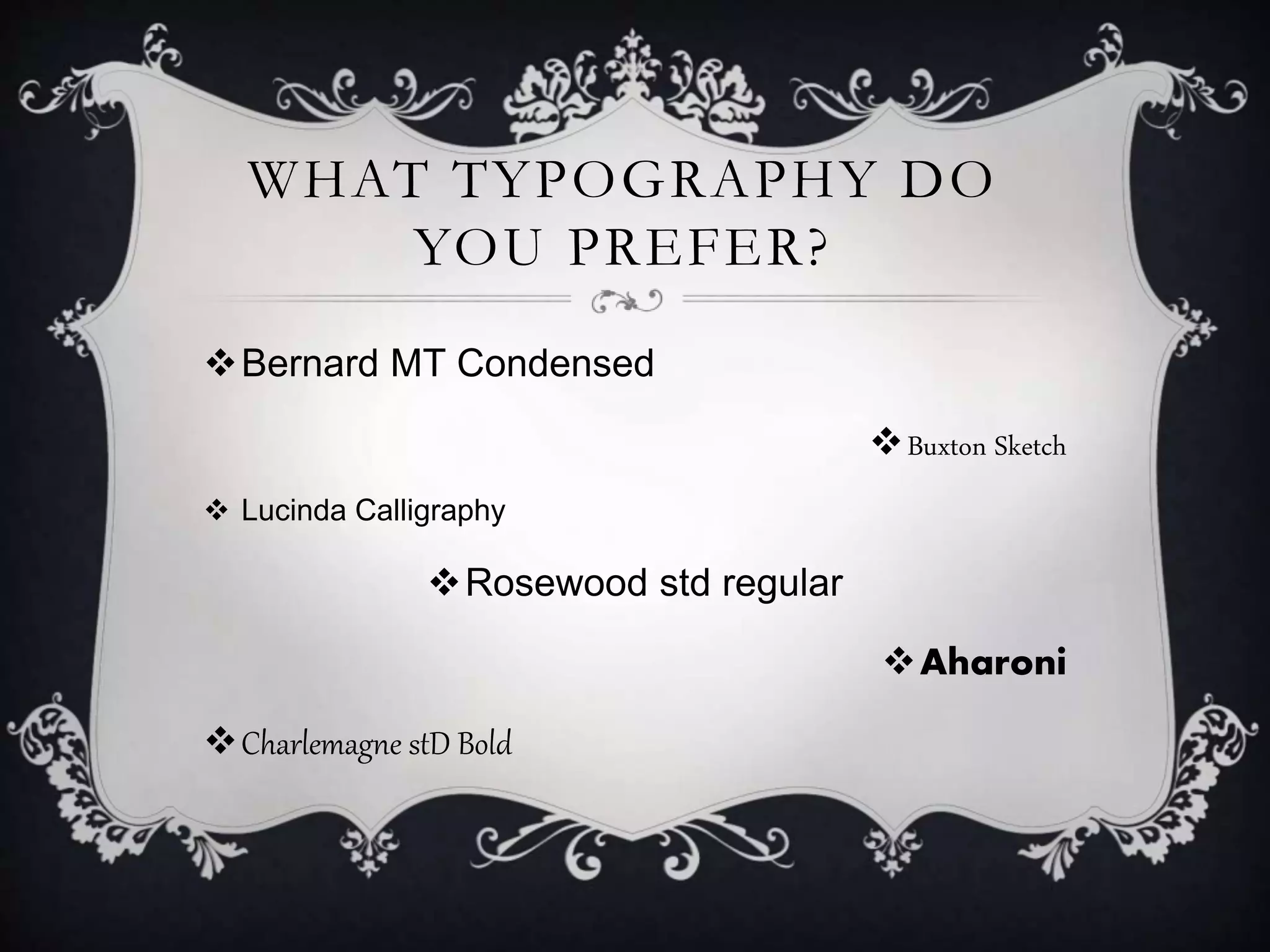 Poster questionnaire | PPT