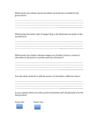 Poster questions | PDF