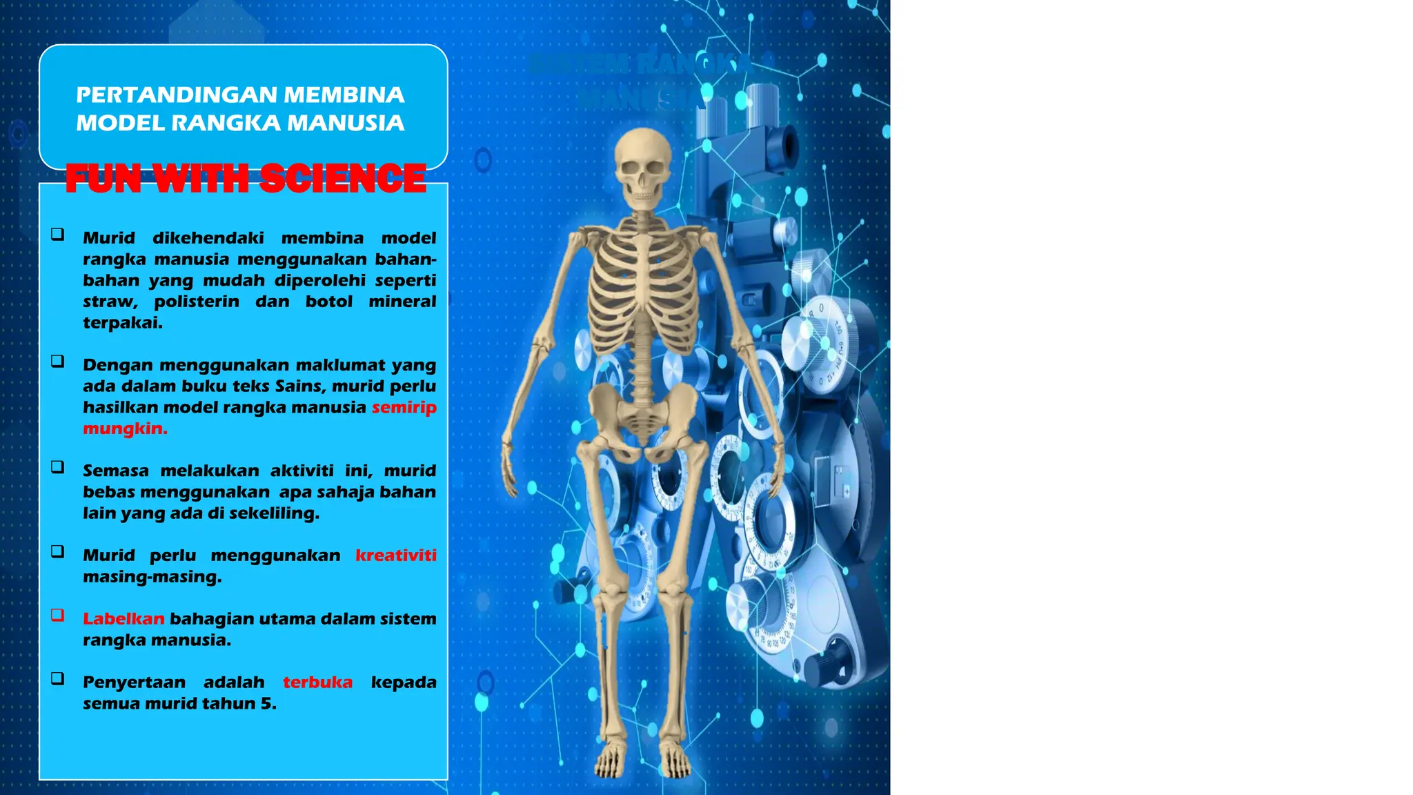 POSTER RANGKA MANUSIA SAINS TAHUN 5 2024 | PPTX