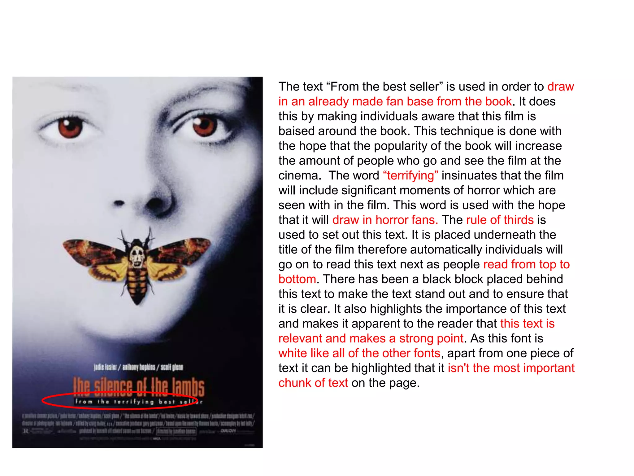 Research Of Existing Horror Posters | PPTX