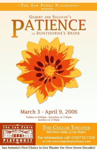 Theatre Poster Designs | PDF