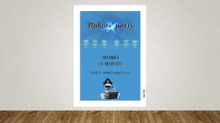 Advertising posters "Robots paety" | PDF