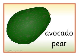 Handa's Surprise vocabulary poster | PDF | Gardening | Home & Garden