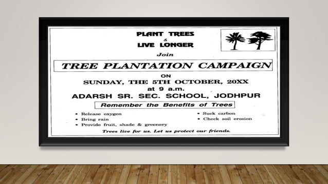 Posters writing | PPT