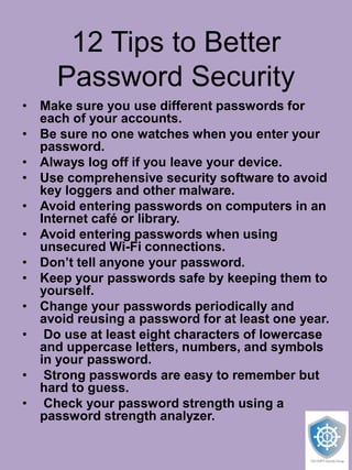 IT Security Awareness Posters | PDF | Internet Safety | Parenting