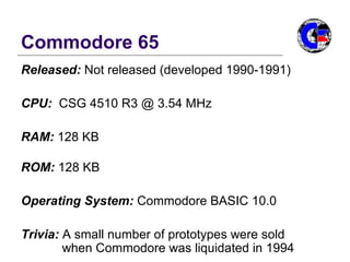 World of Commodore 2009 Posters | PPT