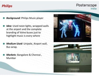 Posterscope innovations glimpses | PPT