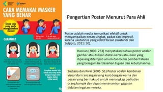Poster sebagai media informasi | PPTX