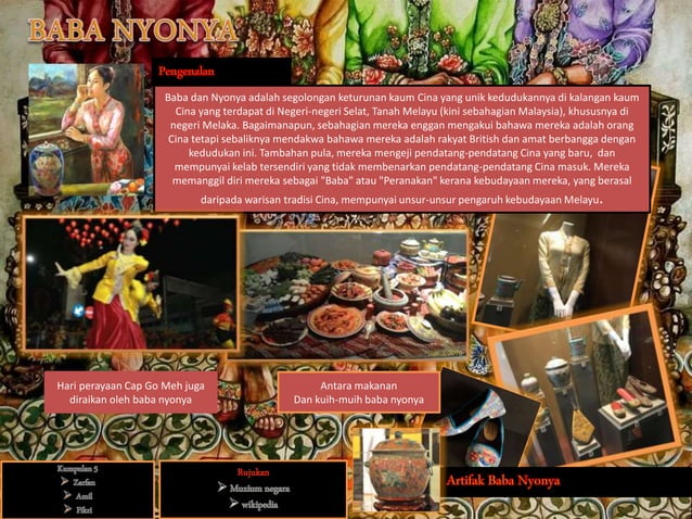BABA dan NYONYA | PPTX