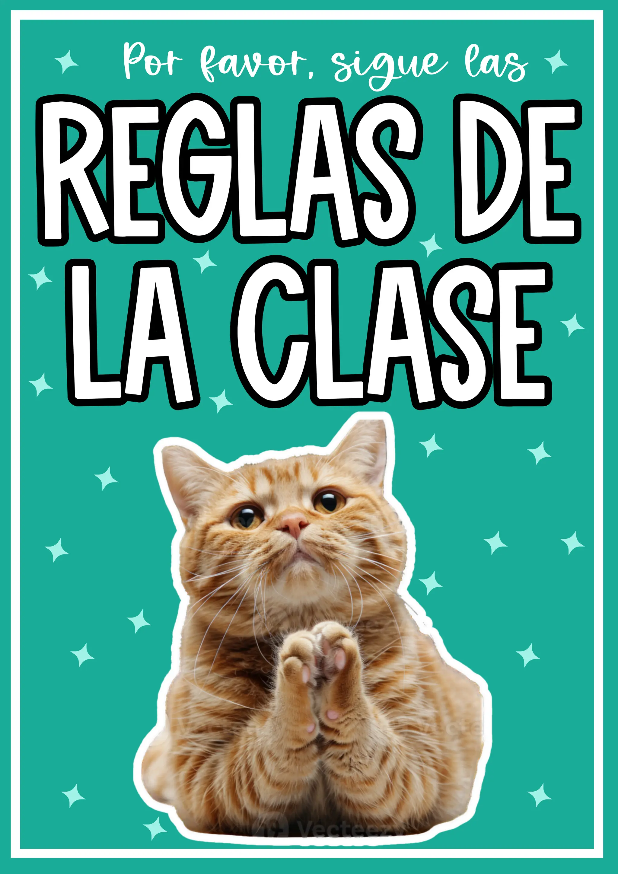 POSTERS GATO - PERRO MEME - SPANISH normas de la clase | PDF