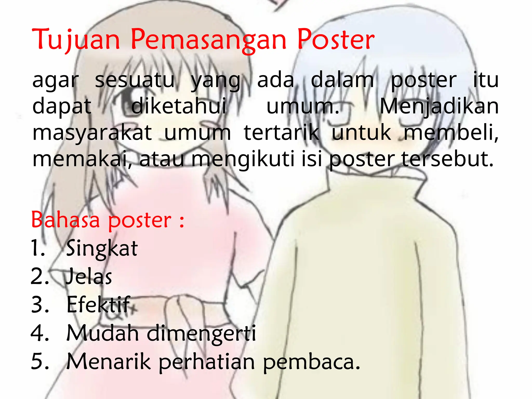 poster, slogan, iklan materi kelas 8 mts | PPT