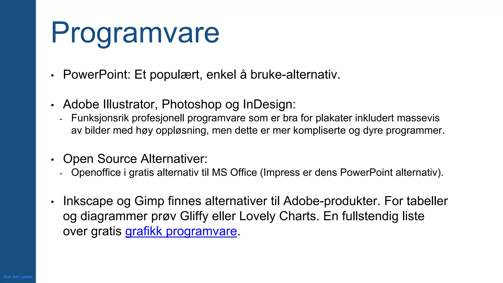 Poster som akademisk sjanger | PPTX