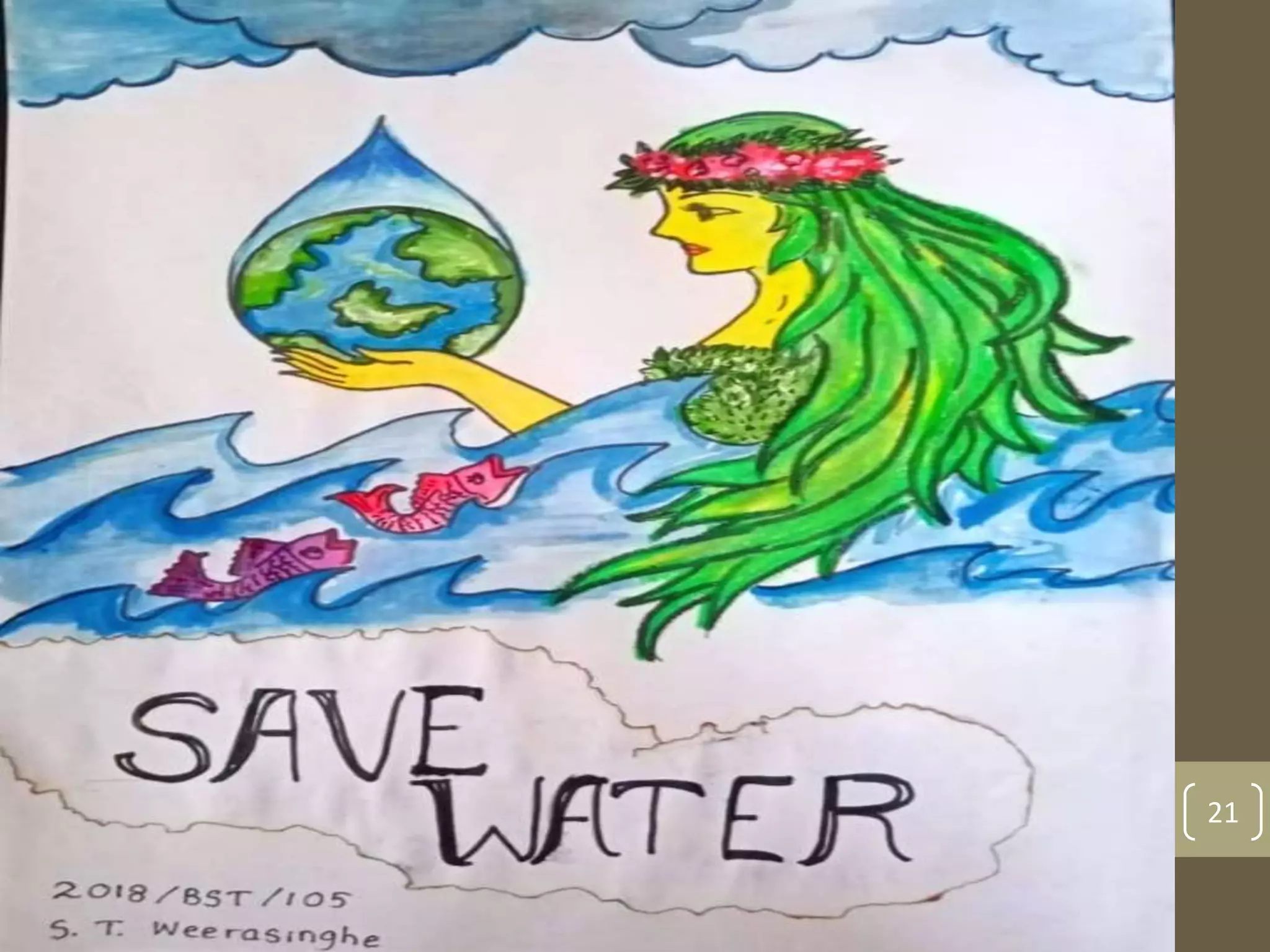 Posters on water conservation | PPTX