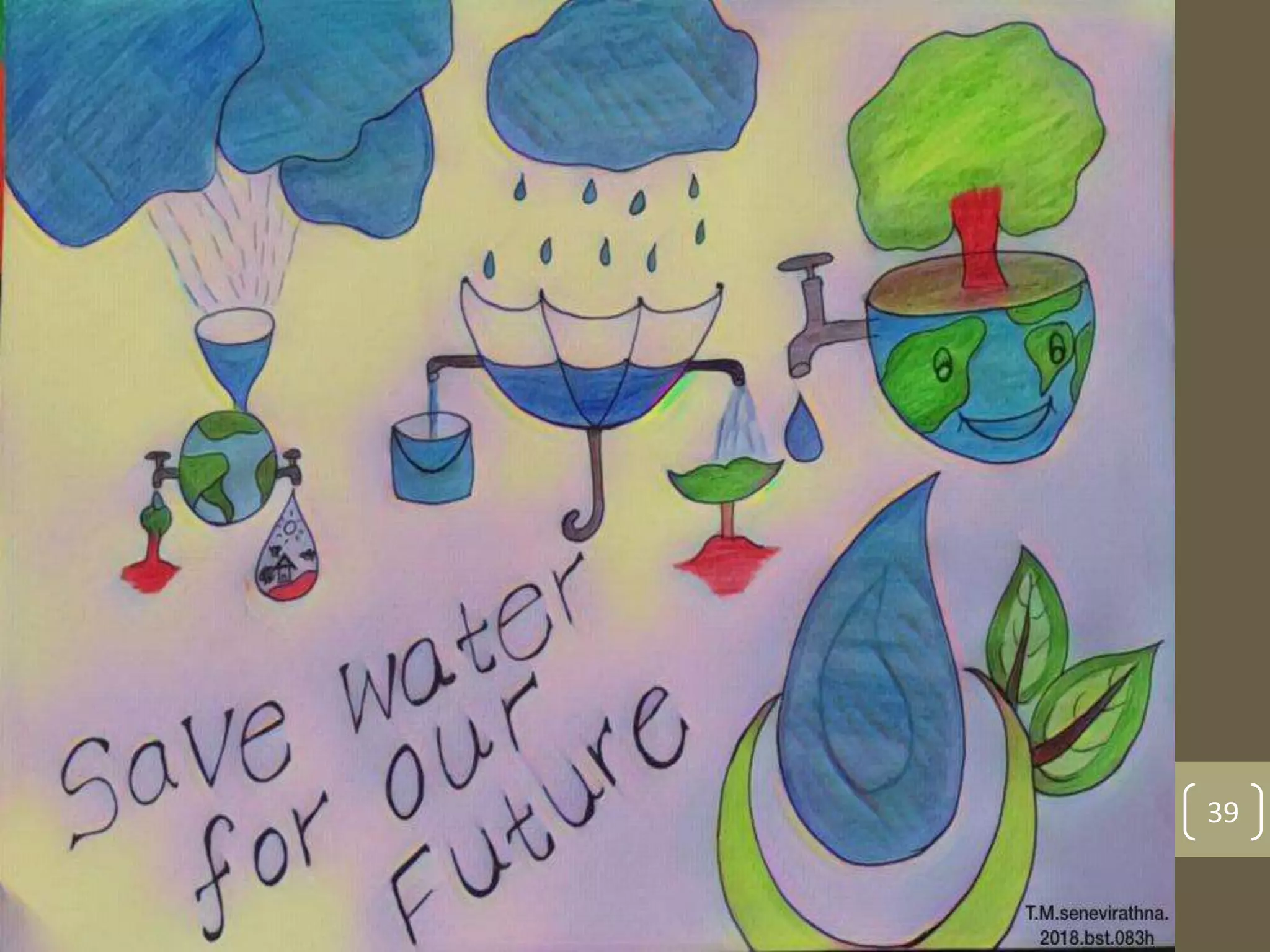 Posters on water conservation | PPTX