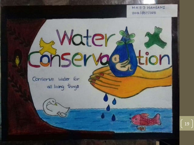 Posters on water conservation | PPTX
