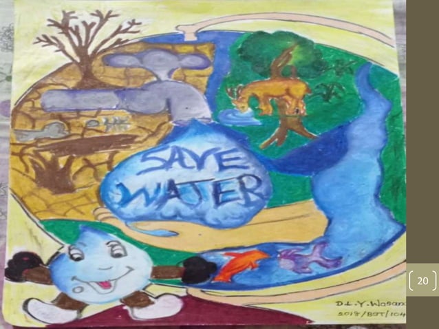 Posters on water conservation | PPTX