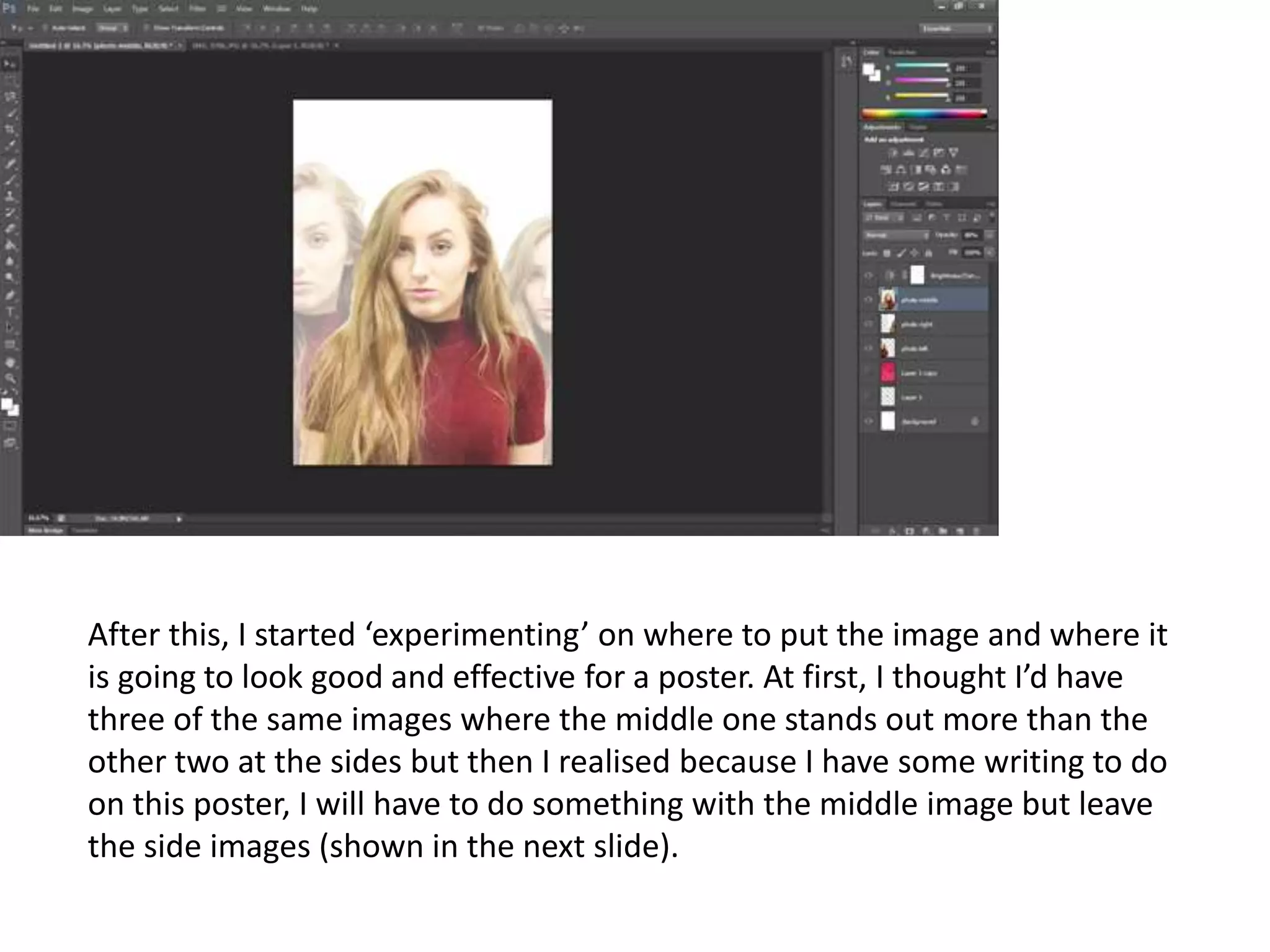 Poster making process | PPT
