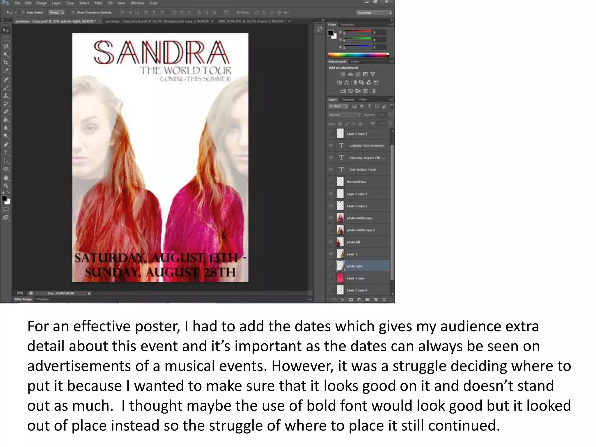 Poster making process | PPT