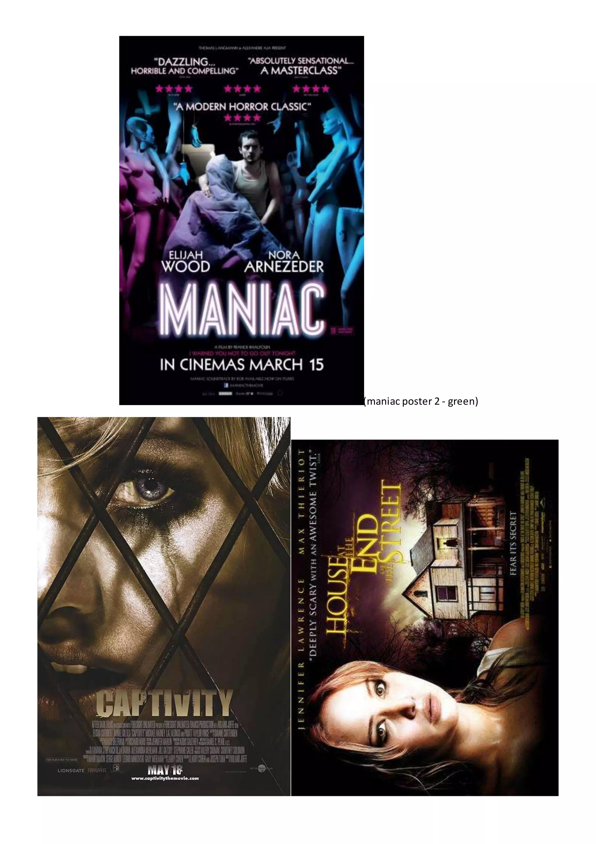 Posters to analyse | DOCX